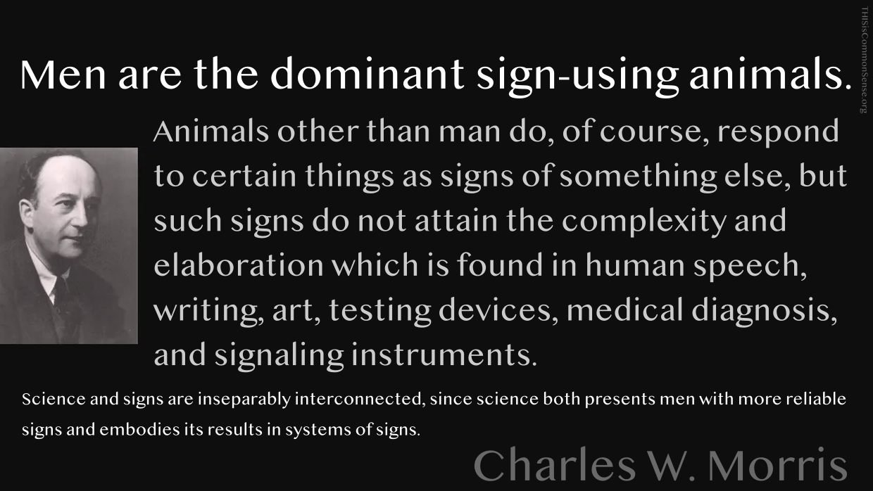 Charles W. Morris - Common Sense with Paul Jacob